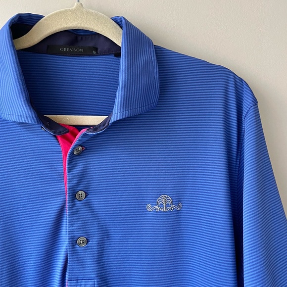 Greyson | Shirts | Greyson Blue Daniel Island Charleston Stripe ...